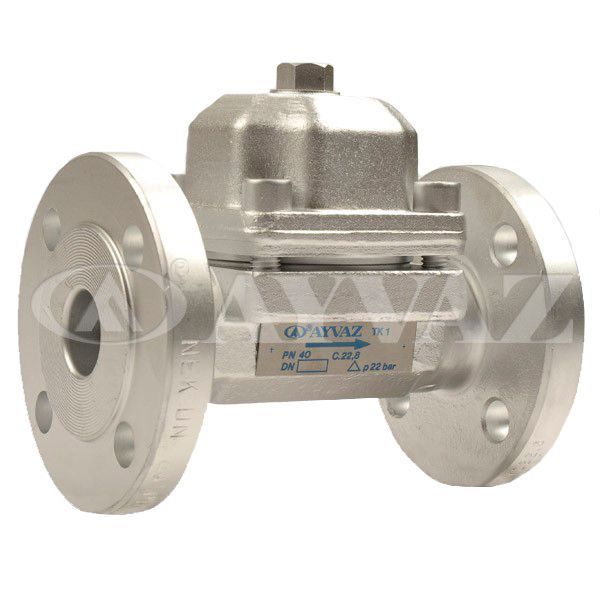 ️ Bimetallic flanged steam trap Ayvaz TK-1 DN 20 with adjusting screw ...