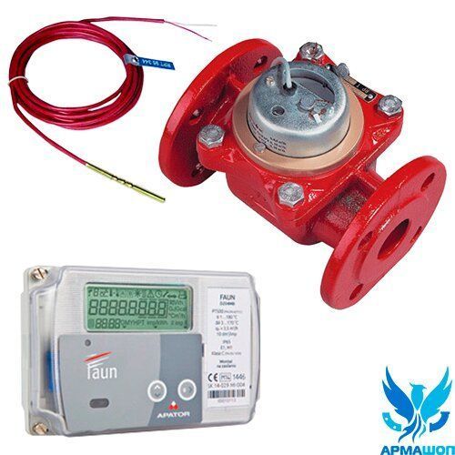 ️ Heat meter mechanical industrial Apator Powogaz LQM-III-FAUN 15 DN 40 ...